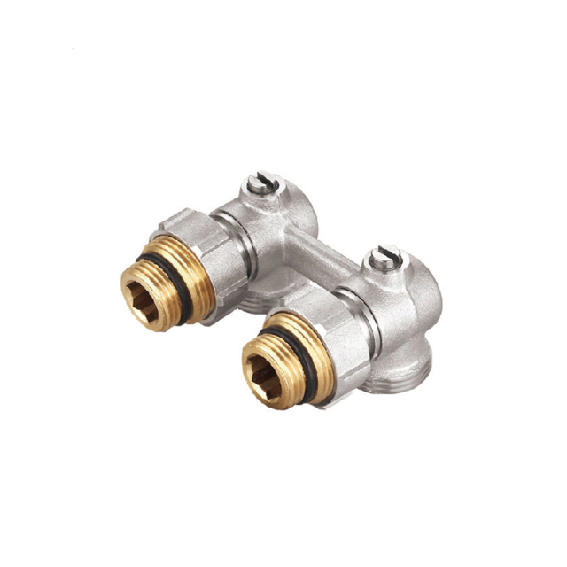 Middle Connection H-Block Angled Radiator Valves BJ36001- J from China ...